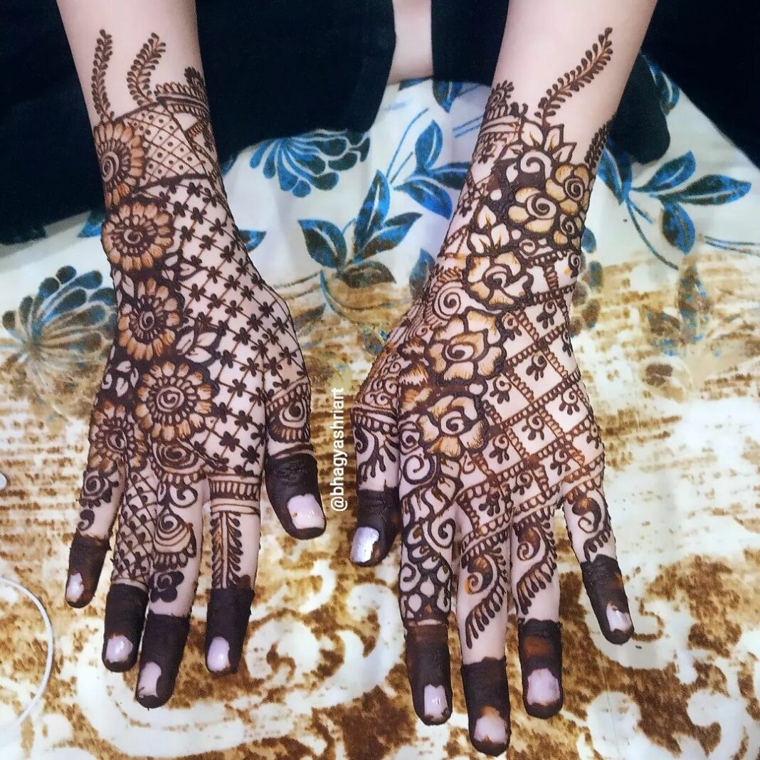 53 Modern Back Hand Mehndi Designs for Wedding, Engagement & Karwa Chauth