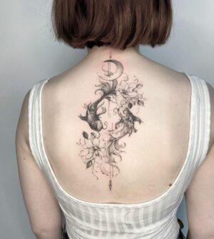 44 Creative Koi Fish Tattoo Designs