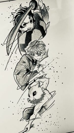 39 Amazing Demon Slayer Tattoo Designs & Meaning