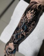 39 Amazing Demon Slayer Tattoo Designs & Meaning